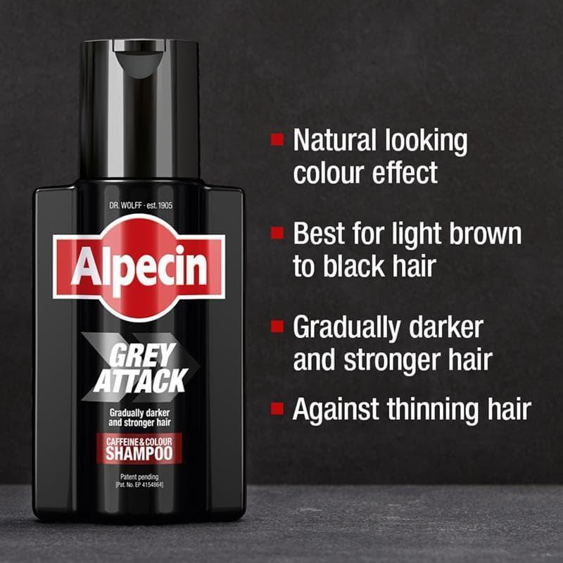 ALPECIN GREY ATTACK SHAMPOO 200mL [EXP: 8/2027] | Shopee Malaysia