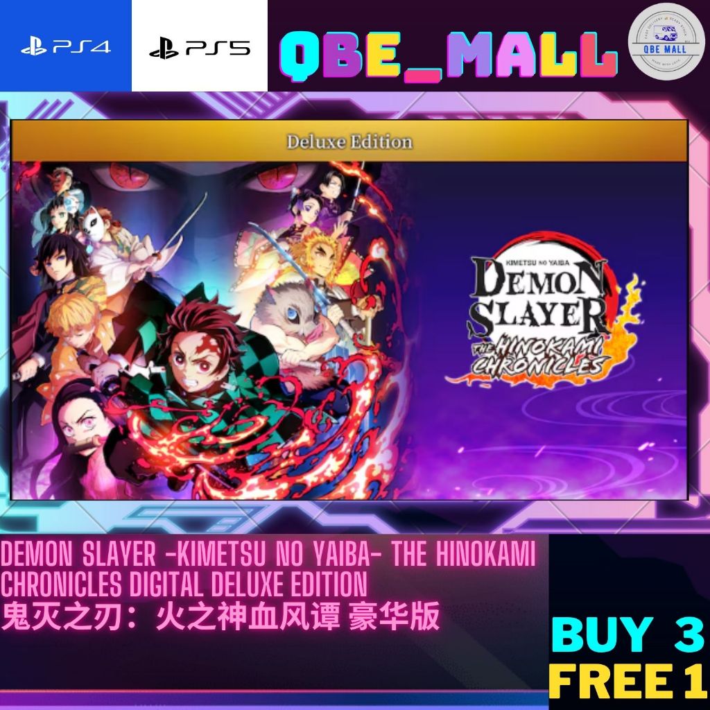 Demon Slayer -Kimetsu no Yaiba- The Hinokami Chronicles Digital Deluxe ...
