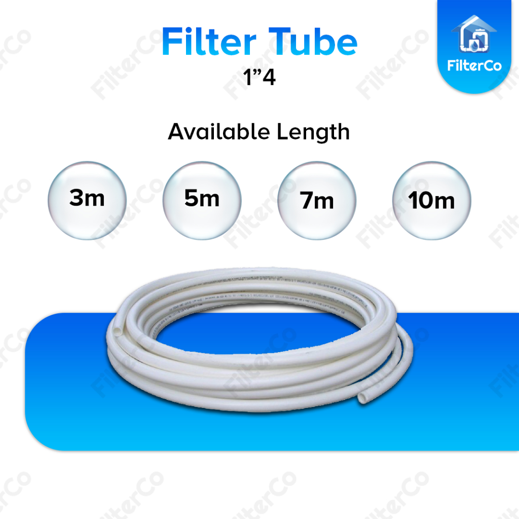 TW Food Grade Quality 6MM 1/4" White Water Filter Wayar Tube Hose Pipe ...