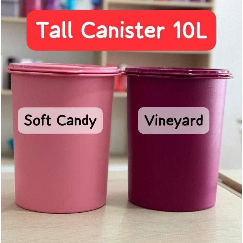 *TALL CANISTER TUPPERWARE 10 LITER* | Shopee Malaysia