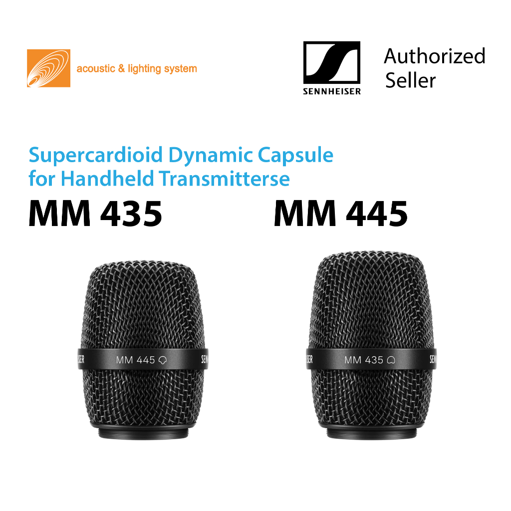 Sennheiser MM Dynamic High Cardioid/ Cardioid High Rejection Microphone ...