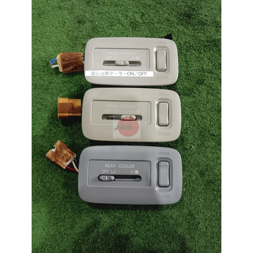 Toyota Estima ACR30 Rear Aircond Controller & Sunroof Switch (JDM used ...