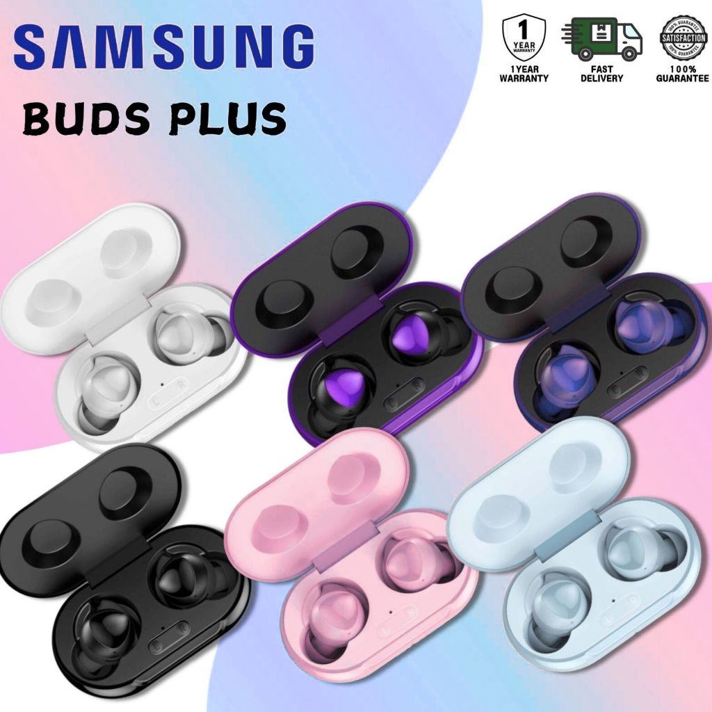Galaxy Buds + Plus Headphones SM-R175 Wireless Fast Charging Headphones ...
