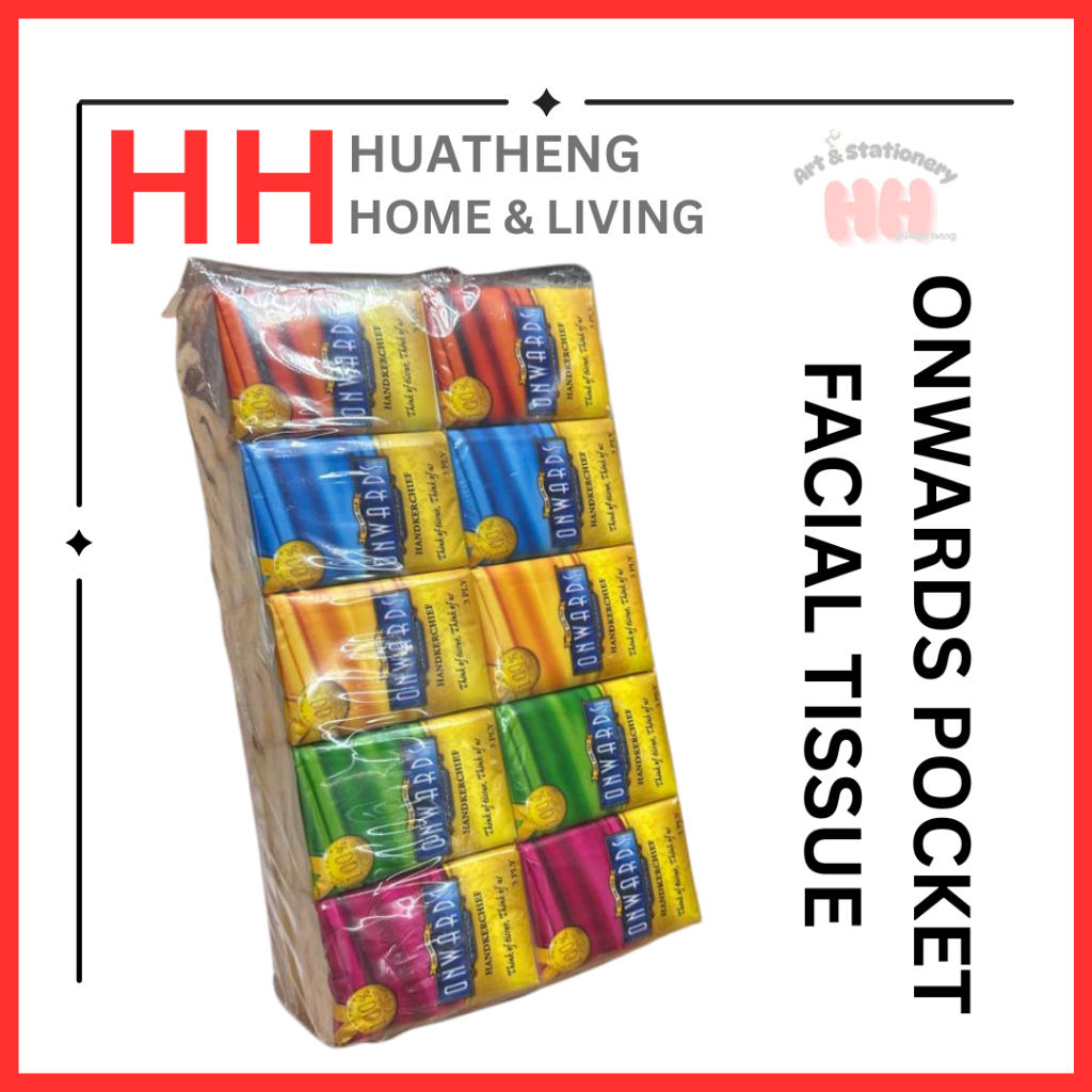 Pocket Tissue / Onwards Pocket Facial Tissue Tom & Jerry 3 Ply (9 ...