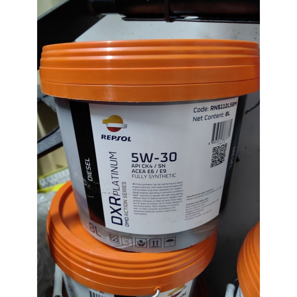 Repsol 5w30 Diesel 8L | Shopee Malaysia