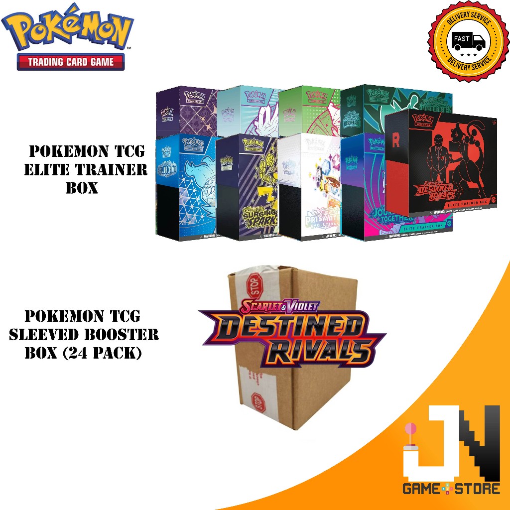Pokemon TCG Destined Rivals | Journey Together | Prismatic Evolution ...