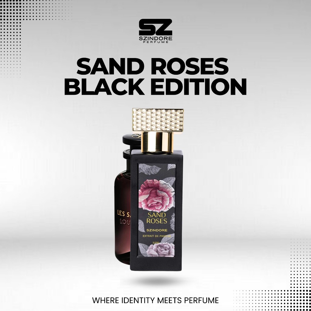 SZINDORE SAND ROSES BLACK EDITION PERFUME FOR UNISEX | Shopee Malaysia