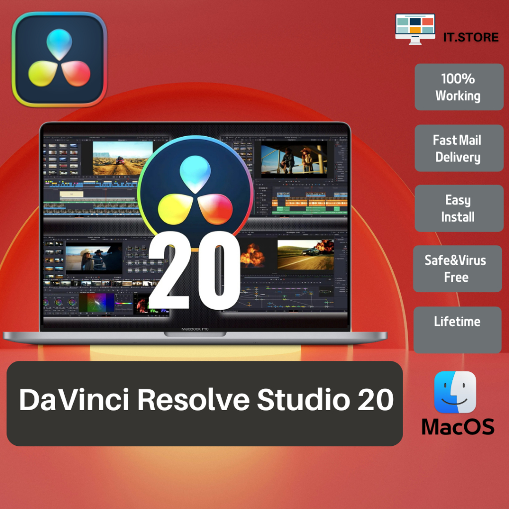 DaVinci Resolve Studio 20 MacOS – Pro video editing & color grading ...