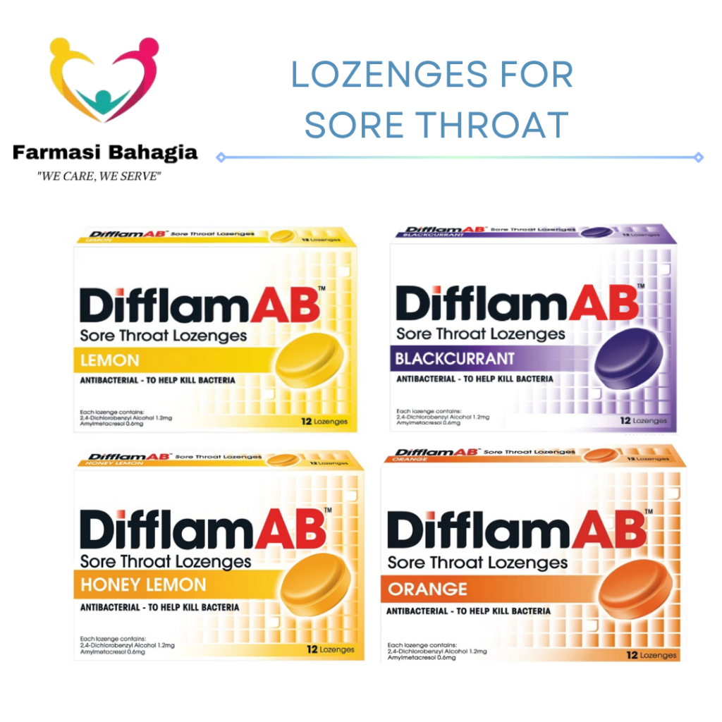 DIFFLAM AB LOZENGES 12'S | Shopee Malaysia