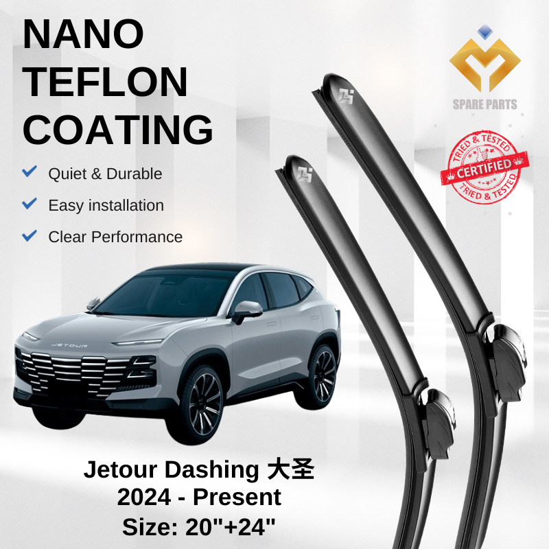 Jetour Dashing 2025 Premium Japan Tech Car Wiper Blades | Streak-Free ...