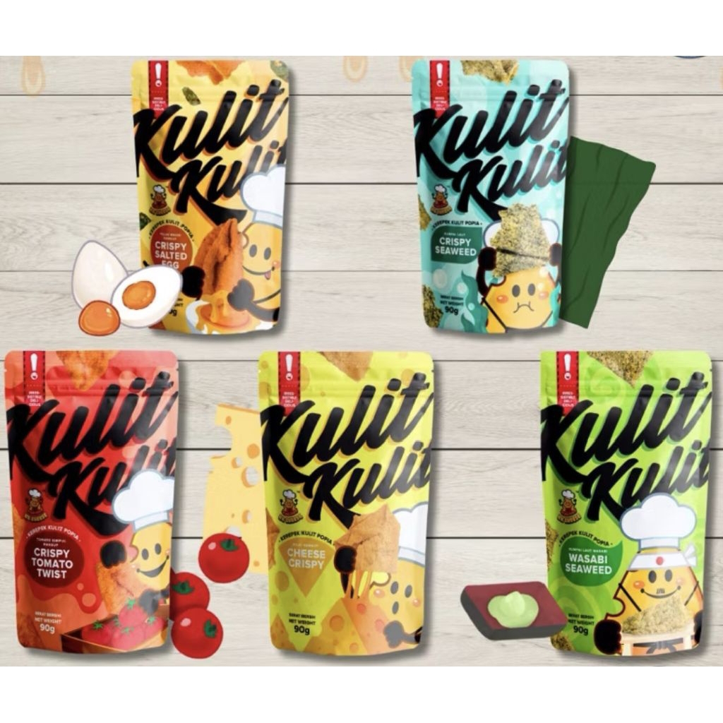 KK Cheese [Kulit Kulit Crispy Cheese 90g] Crispy Popiah Snack, Cheese ...