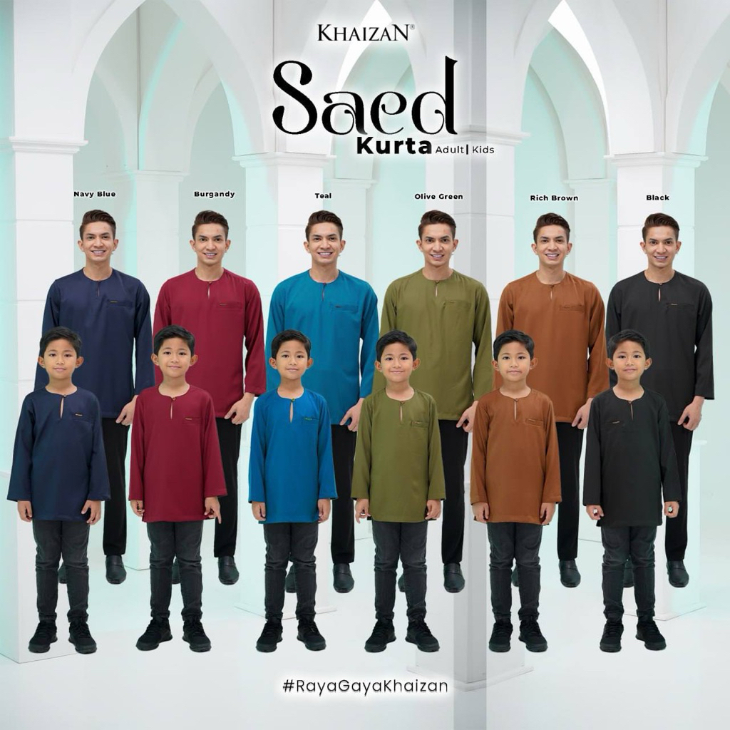 KHAIZAN | SAED Kurta Lelaki Moden 1.0 | Italian Como Crepe | Cutting ...