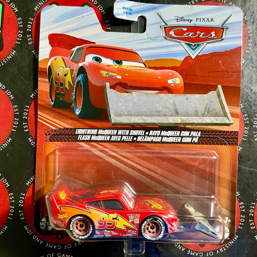 Disney Pixar Cars Lightning Mcqueen With Shovel | Shopee Malaysia