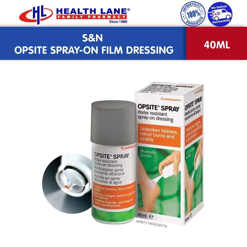 SMITH & NEPHEW OPSITE SPRAY-ON FILM DRESSING (40ML) | Shopee Malaysia