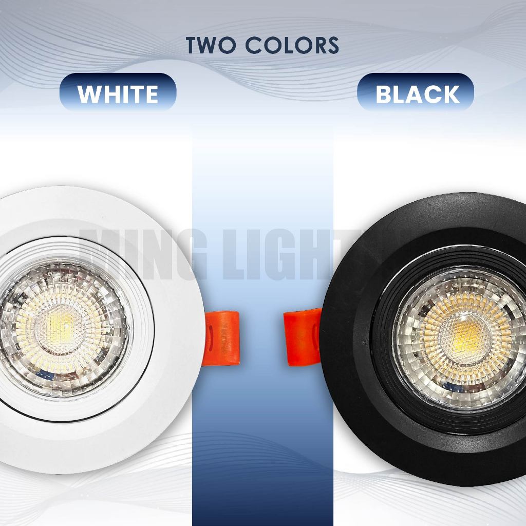 LED Eyeball 7W Slim Recessed Spotlight Downlight Home Lighting Room ...