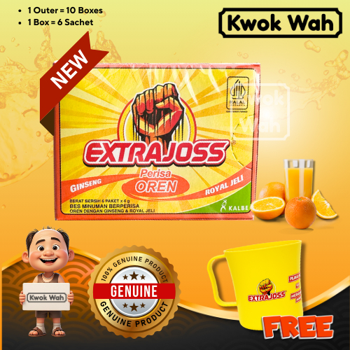 Extra Joss Orange (Oren) Energy Drink – 100% Authentic – Wholesale ...