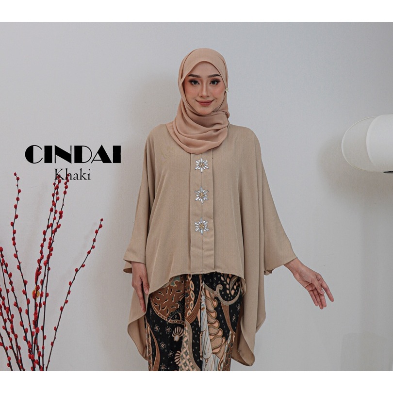Top Cindai By GEROBOK GAGA Cotton Crepe Series | Shopee Malaysia