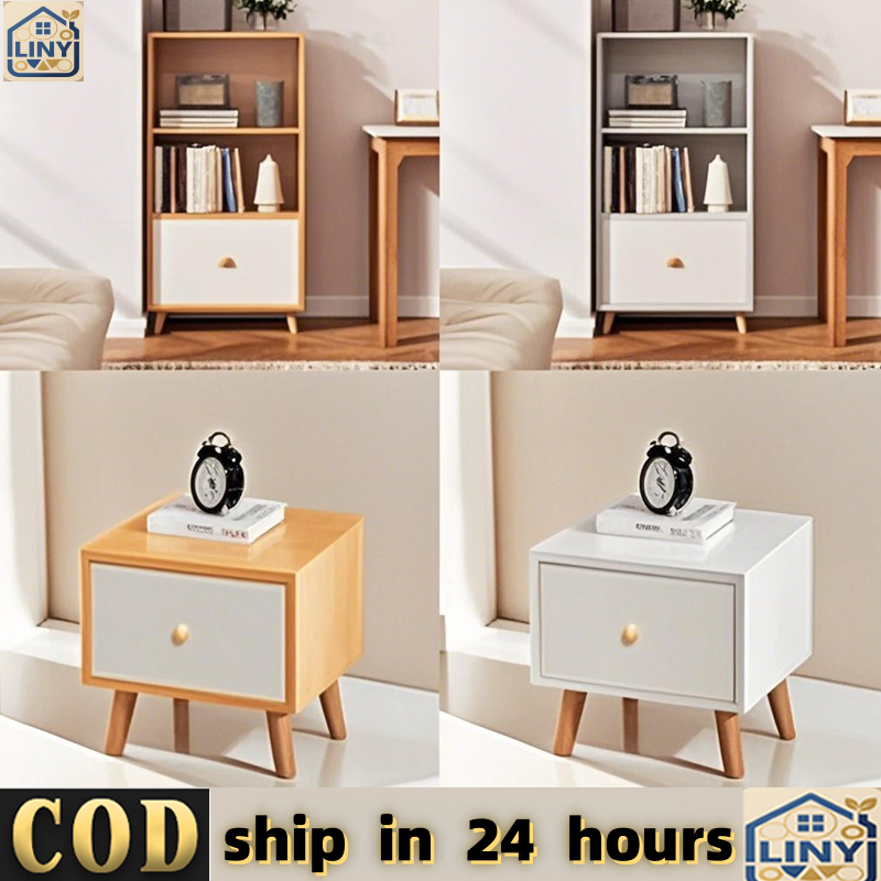 LINYLiving Room Side Corner Cabinet Decorative Storage Cabinet Table ...