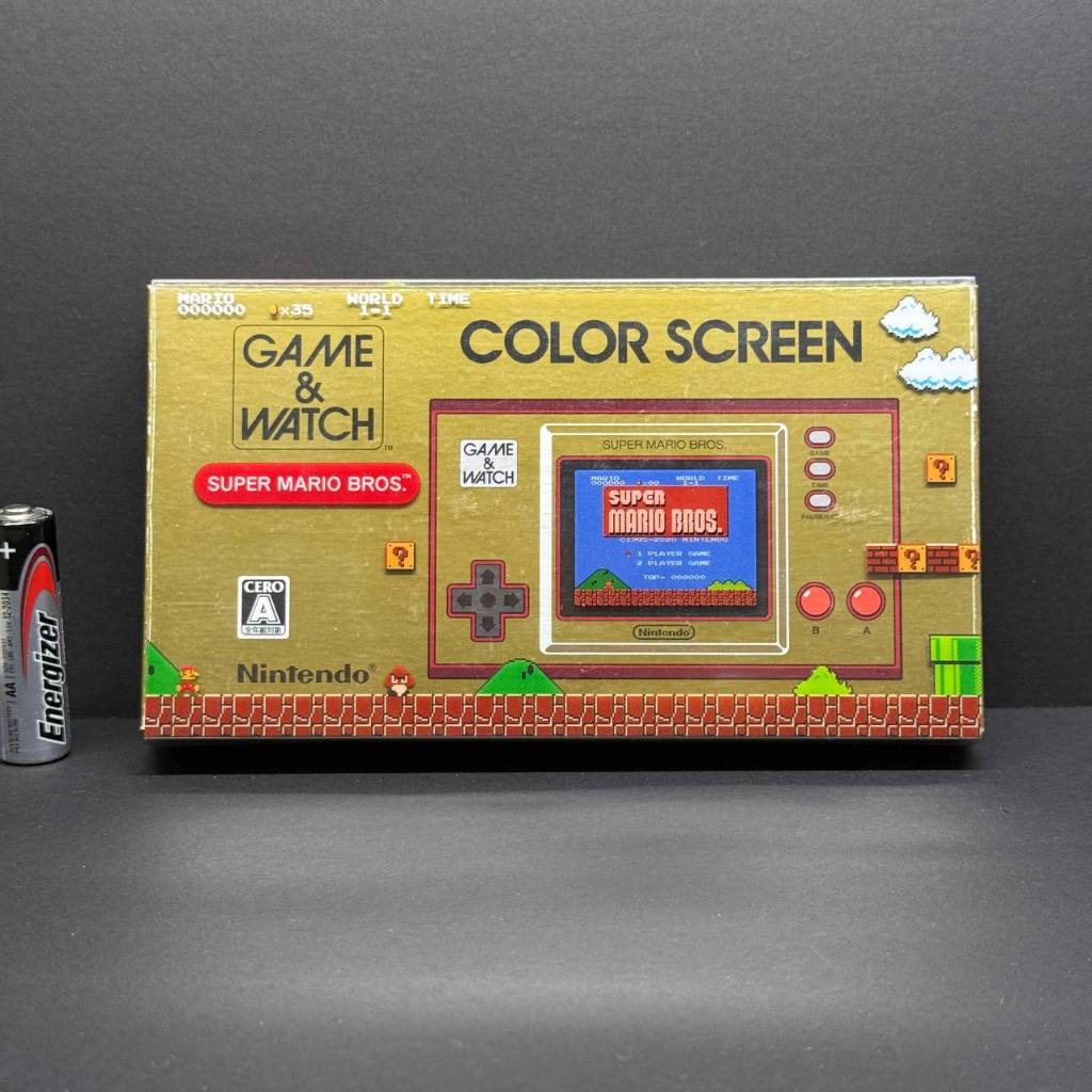 Nintendo Game and Watch Super Mario Bros 3-in-1 Games Color Digital ...