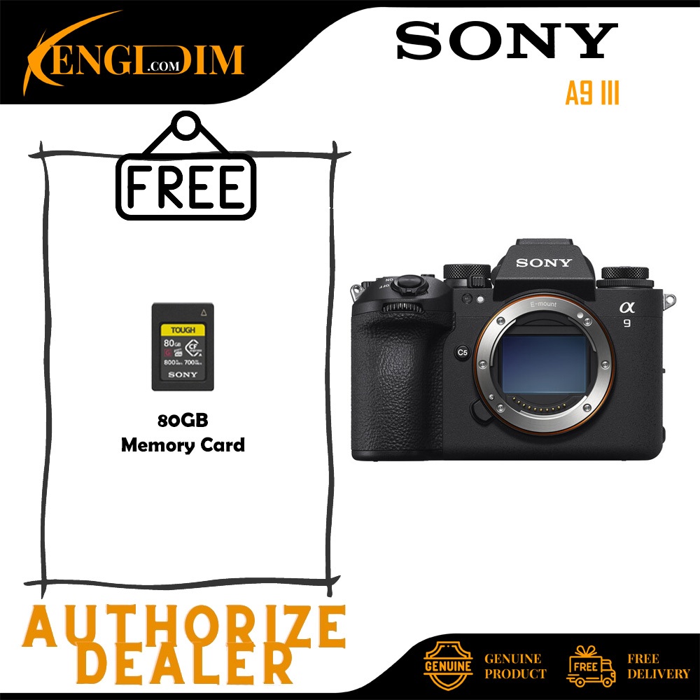Sony A9 III / A9III / A9M3 Mirrorless Camera | Shopee Malaysia
