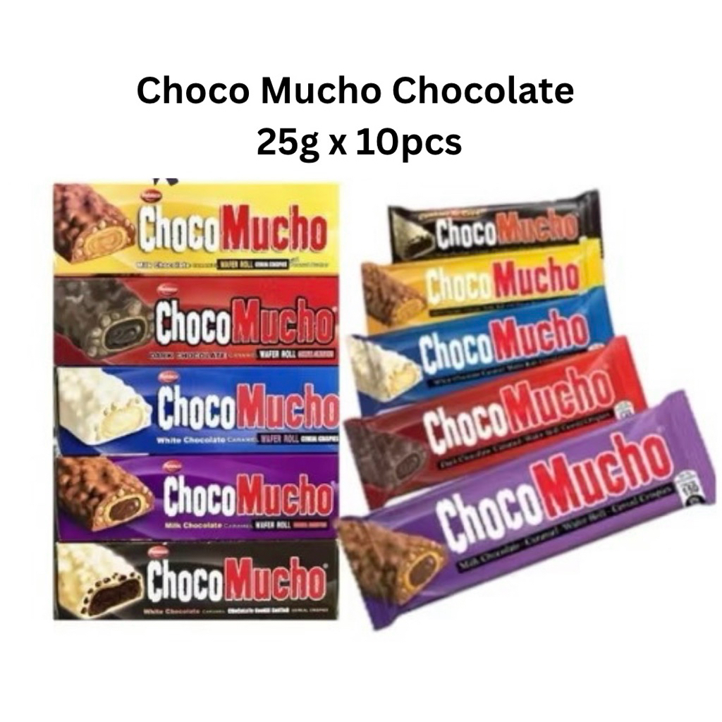 Choco Mucho Chocolate 25g x 10 Pcs | Shopee Malaysia