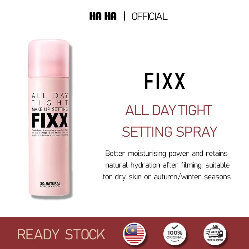 Fixx All Day Tight Makeup Adjustment Spray75ml,moisturizing and holding ...