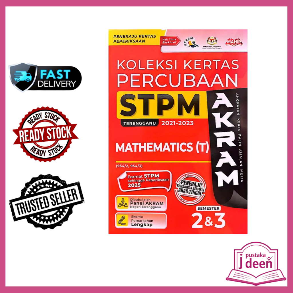 JDEEN BUKU LATIHAN STPM MATHEMATICS(T) - KOLEKSI KERTAS PERCUBAAAN STPM ...
