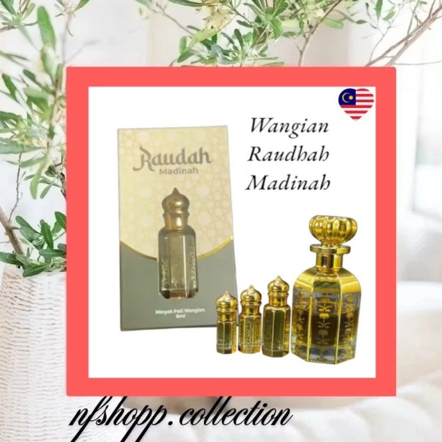 MINYAK WANGI PATI HARUMAN RAUDHAH DIINSPIRASIKAN WANGIAN KARPET MASJID ...