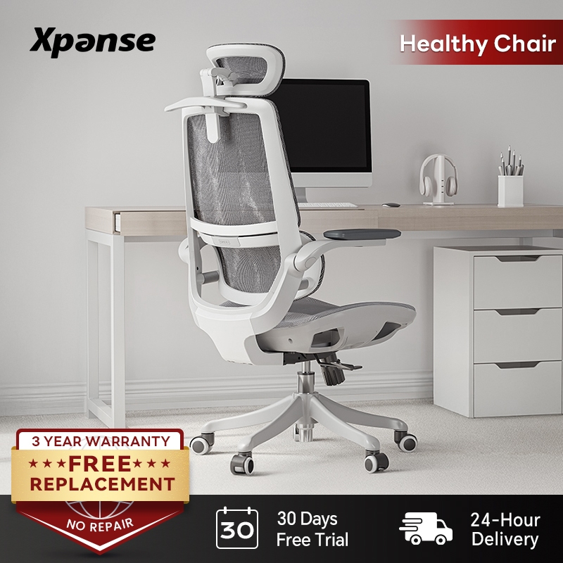 Xpanse W202 Ergonomic Office Computer Gaming Chair With Flip Armrest ...