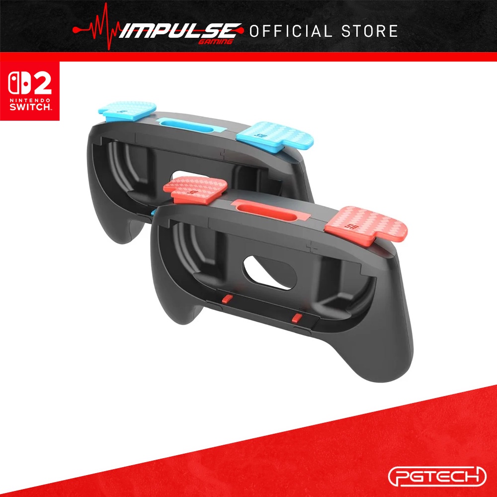 PGTECH Nintendo Switch2 Controller Grip - Neon / Black [GP-362] | Shopee Malaysia