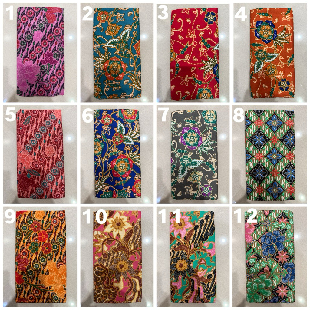 KAIN BATIK JAWA/ KAIN BATIK VIRAL / KAIN CORAK SARAWAK | Shopee Malaysia