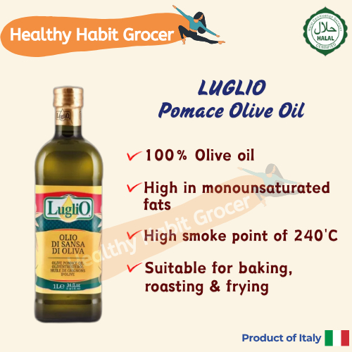 LUGLIO Pomace Olive Oil (1 Liter) - Exp. Date: Jan 2027 | Shopee Malaysia