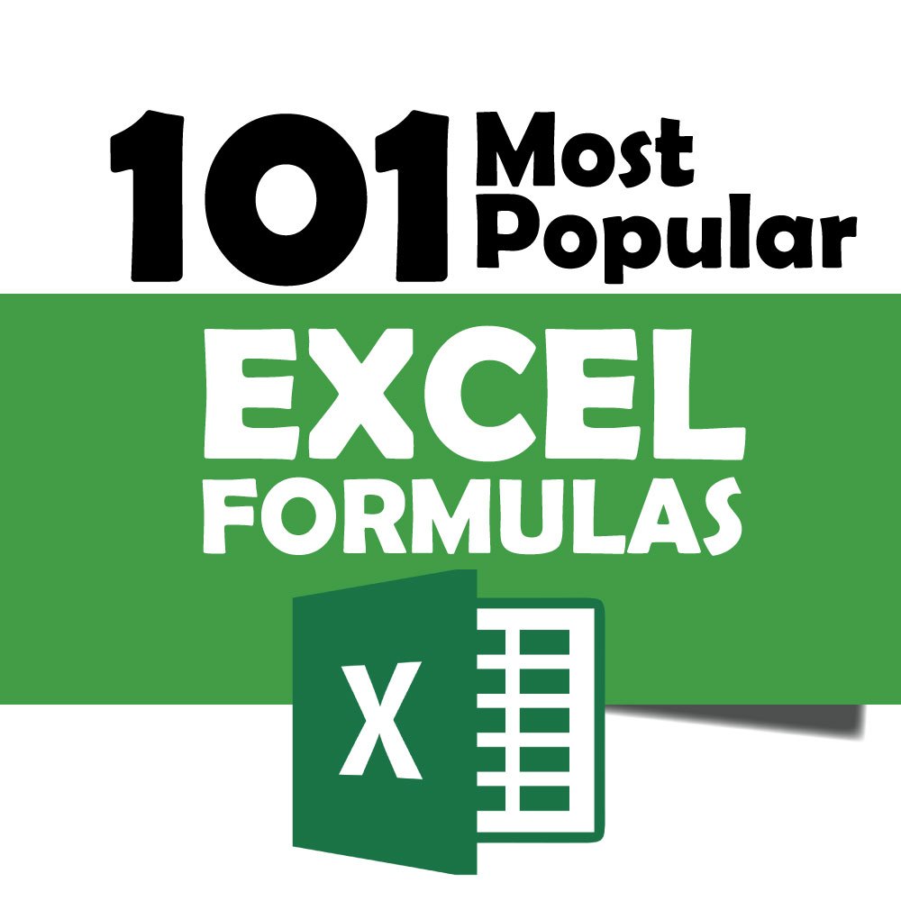 101 Most Popular Excel Formulas – Panduan Lengkap & Mudah (Format PDF ...