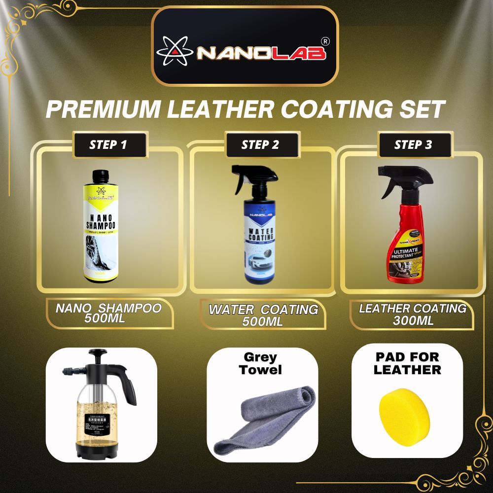 [NANOLAB] Super Combo Set | Interior & Exterior Coating | Car Shampoo ...