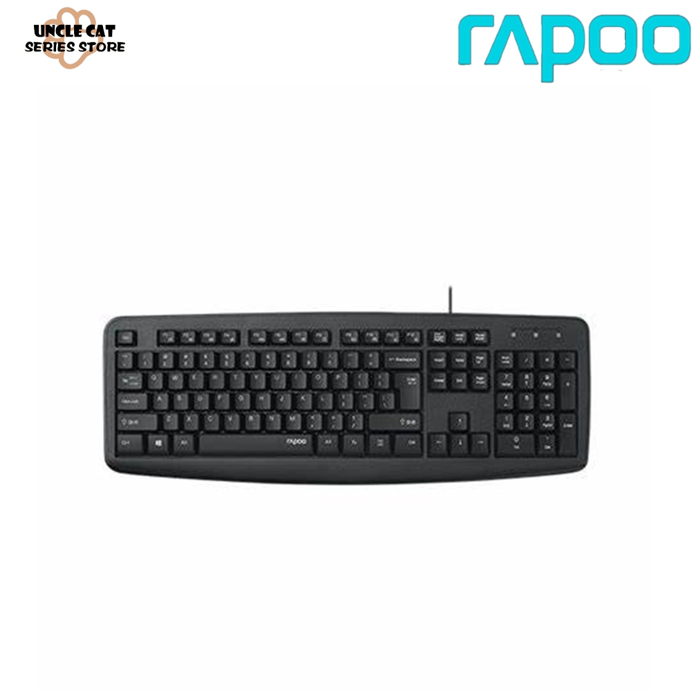 Rapoo NK2600 Wired Keyboard Spill-resistant Desktop Keyboard | Shopee ...