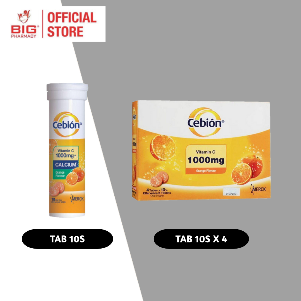 Cebion Vitamin C Effervescent Tablet | Shopee Malaysia