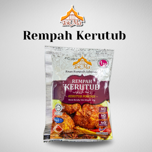 REMPAH TOKMA - KERUTUB (25 GRAM / 220 GRAM) | Shopee Malaysia