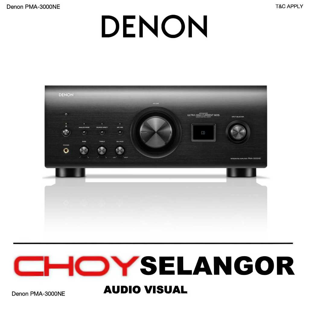 Denon PMA 3000NE Integrated Amplifier Made In Japan | Shopee Malaysia