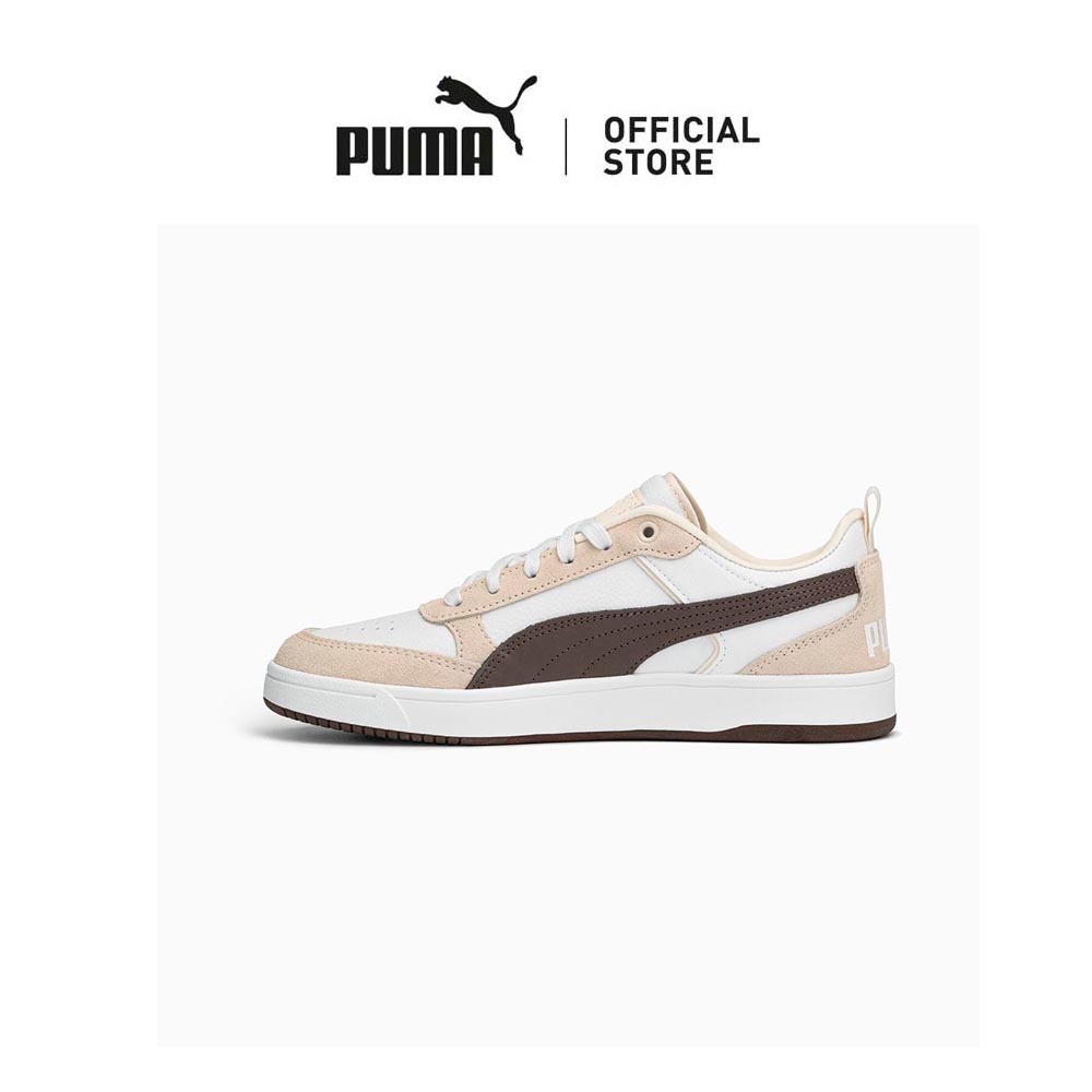 PUMA Unisex Dribble SD Sneakers (White) | Shopee Malaysia