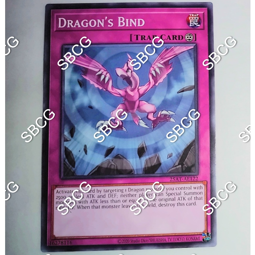 Tournament Pack 2025 Vol.1 Asian-English "Dragon's Bind" ( 25AT-AE122 ...