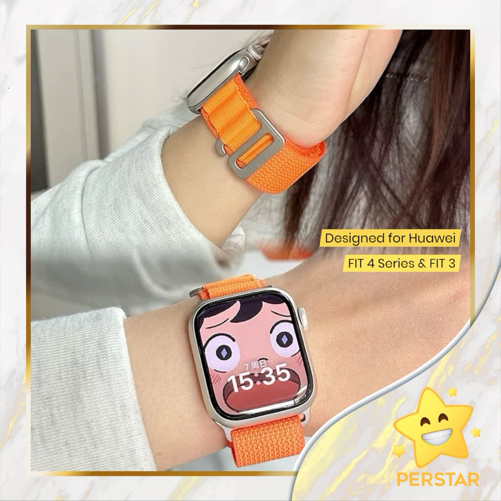 Designed for HUAWEI WATCH Alpine Loop Watch Band Compatible FIT 4 FIT 4 ...