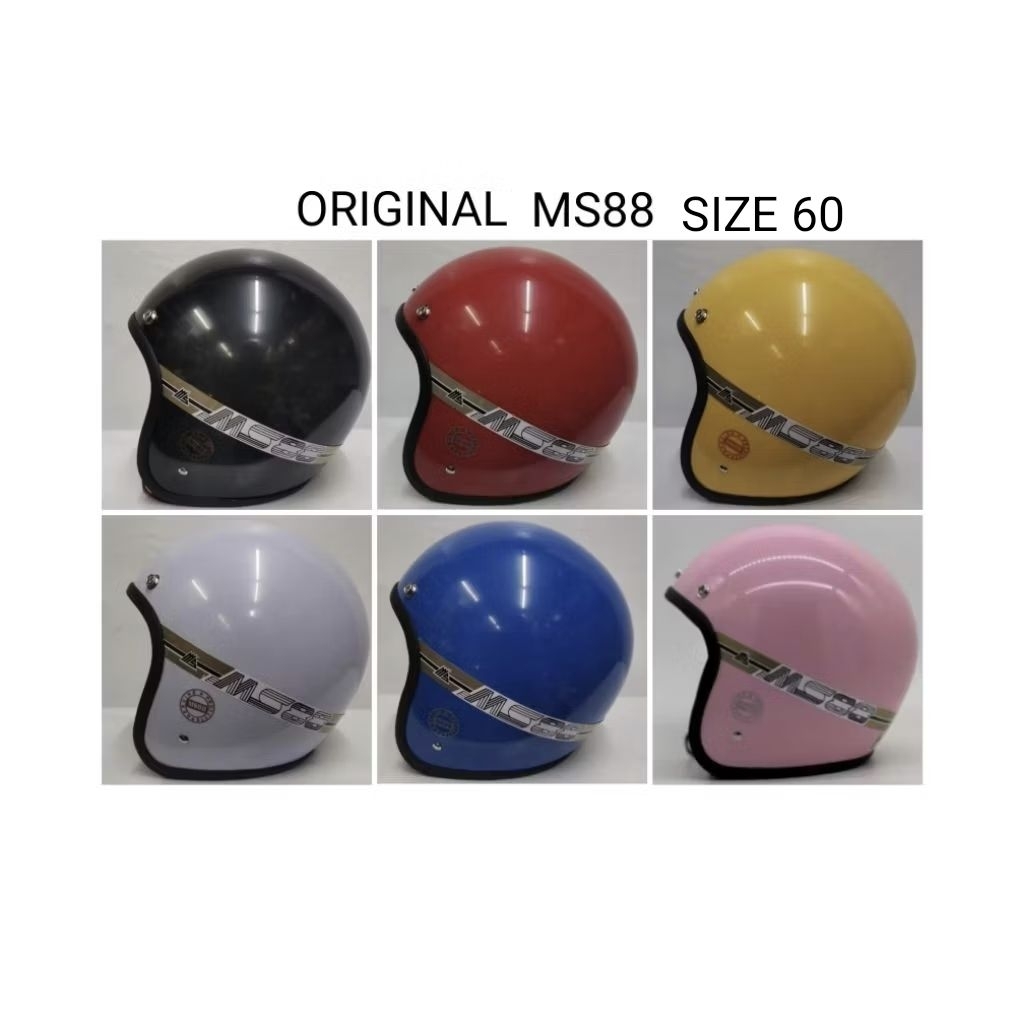 100% ORIGINAL HELMET MS88 SIZE 60CM LIMITED | Shopee Malaysia