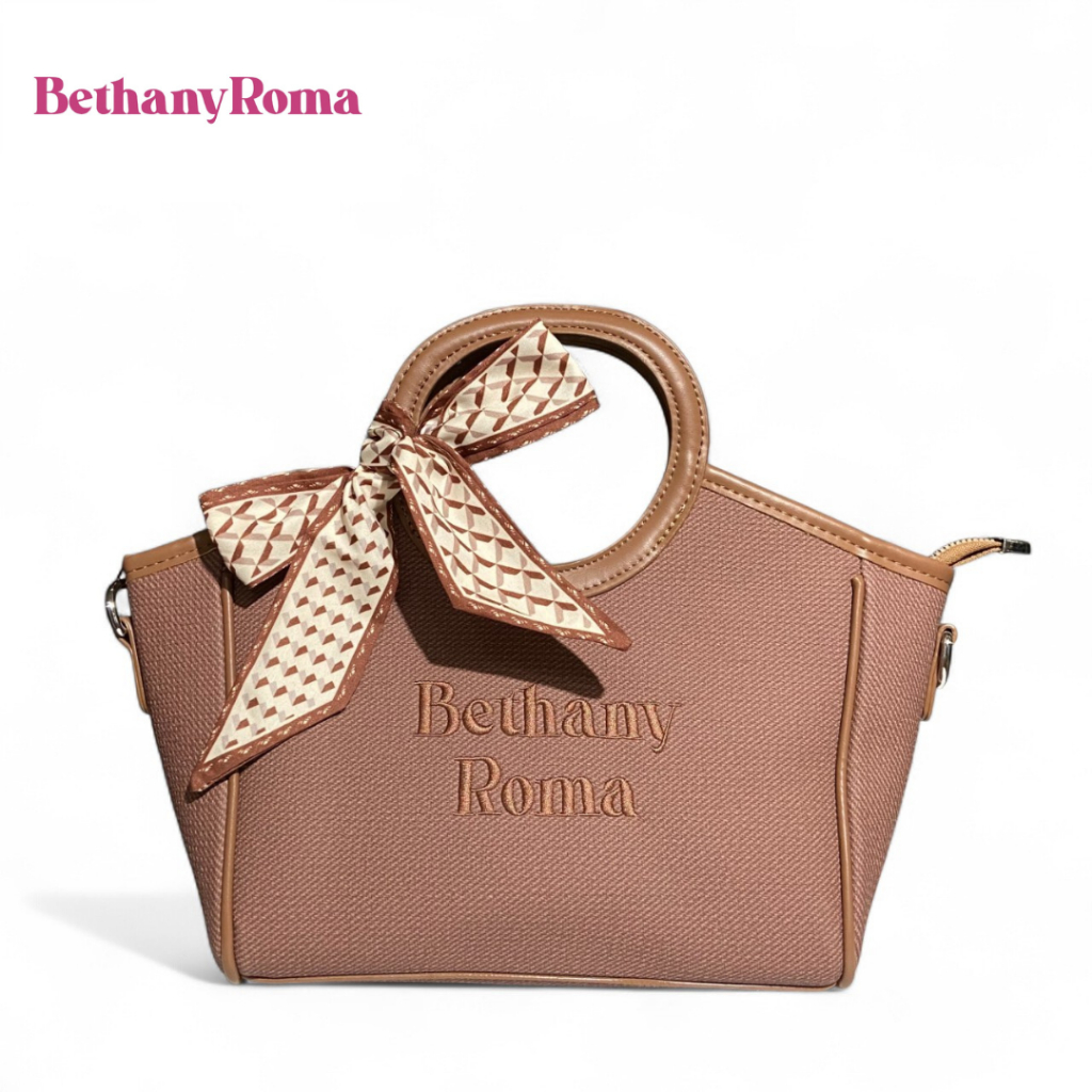 Bethany Roma Satchel Top Handle Bag [Brown] - 11BR94 | Shopee Malaysia