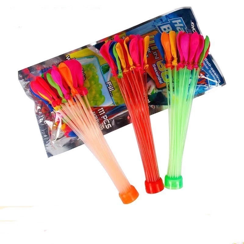 111 Pcs Outdoor Party Quick Fill Fun Kids Water Bomb Balloons For Party ...