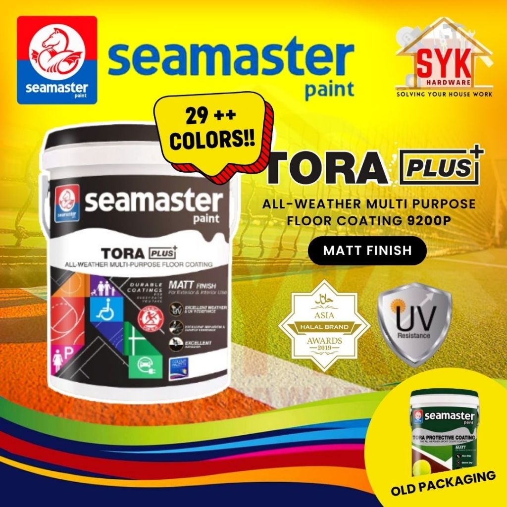 SYK Seamaster Paint Tora Protective Coating (5 Liter) Floor Paint For ...