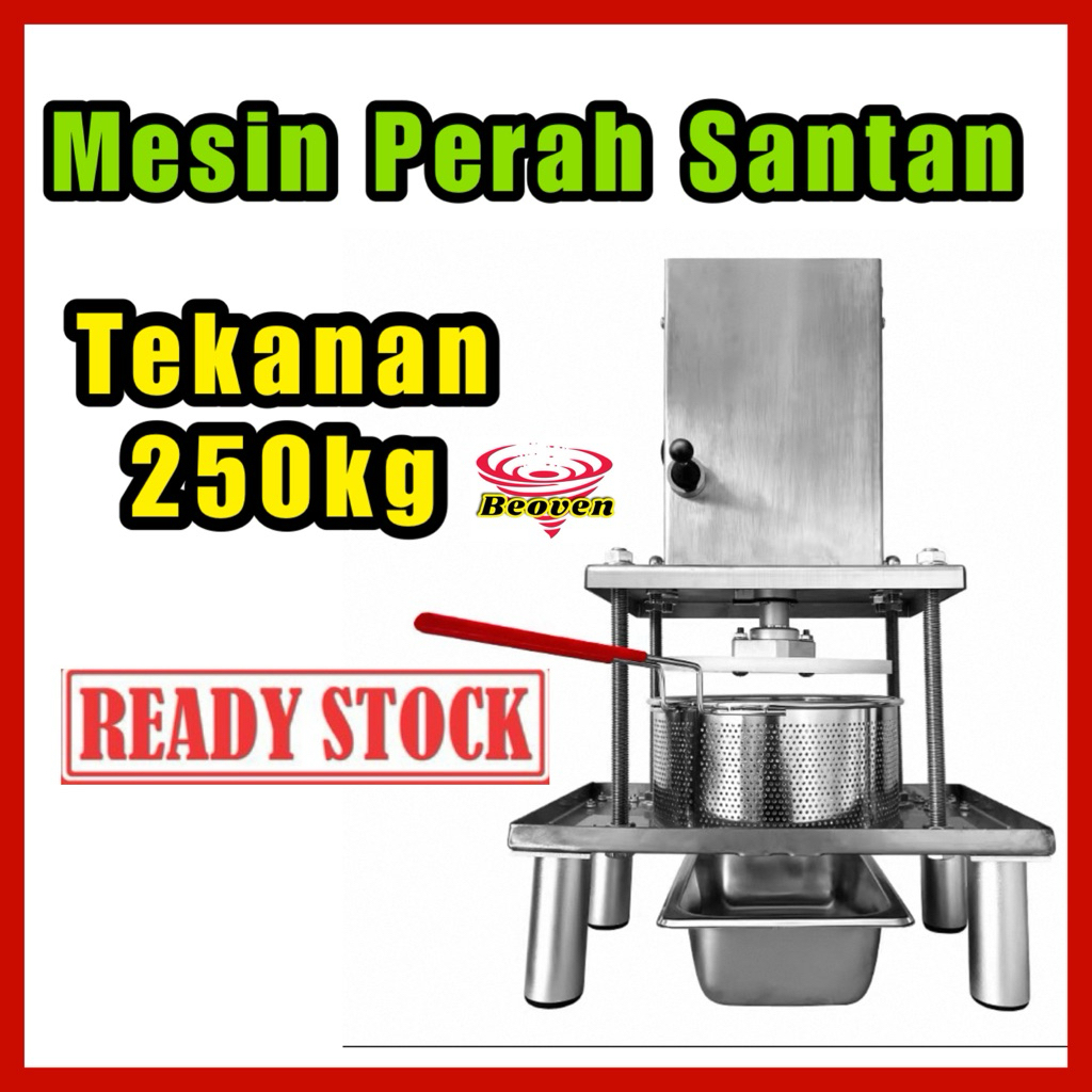 Mesin Perah Santan. Juice Press #Tekanan Machine 250kg | Shopee Malaysia
