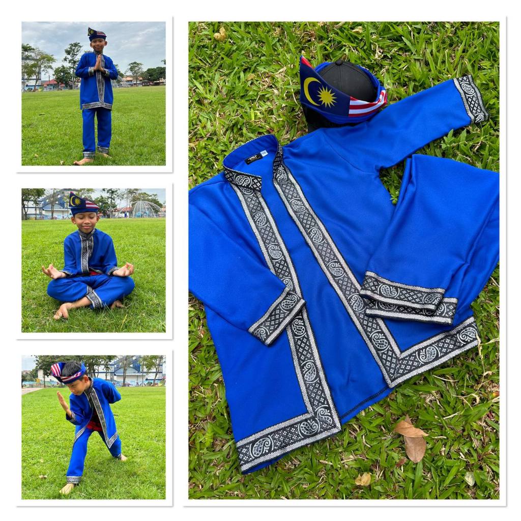 BAJU LAYANG MERDEKA MELAYU TRADISI TRADISIONAL KEBANGSAAN PENDEKAR ...