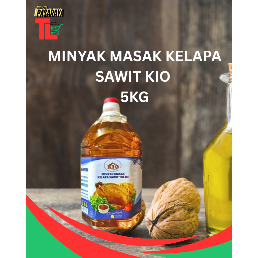 Minyak Masak KIO (5kg) | Shopee Malaysia