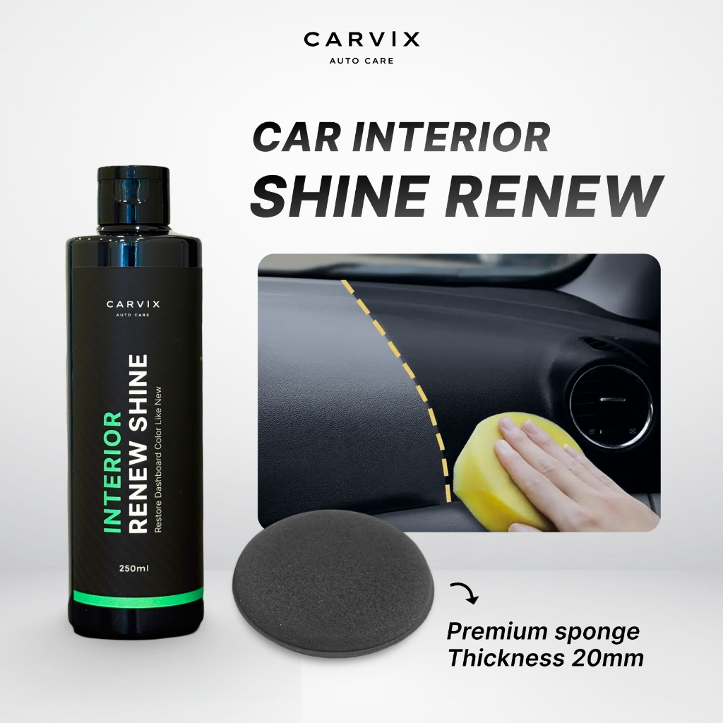 CARVIX | Interior Renew Dashboard Plastic Restore Coating Car Interior ...