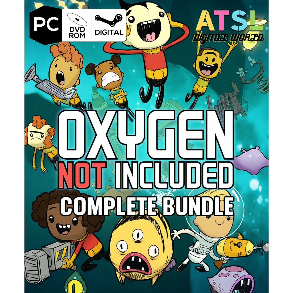 [Original PC Game] Oxygen Not Included Complete Bundle (v679336 - The ...